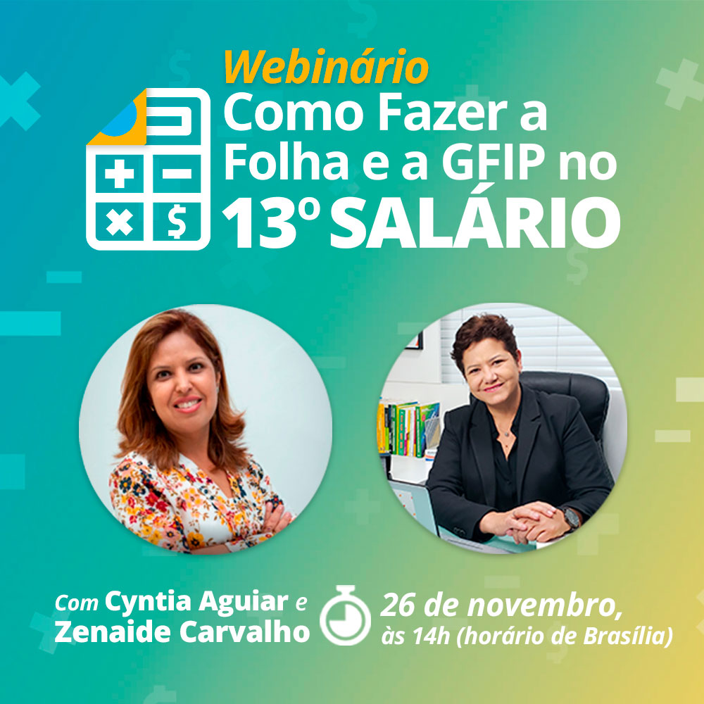 Como fazer a Folha e a GFIP do 13º - Nith Treinamentos