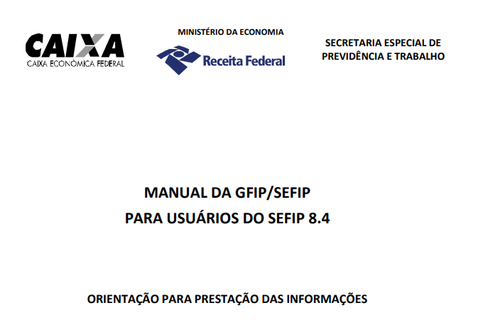 SEFIP: Novo manual e nova atualização
